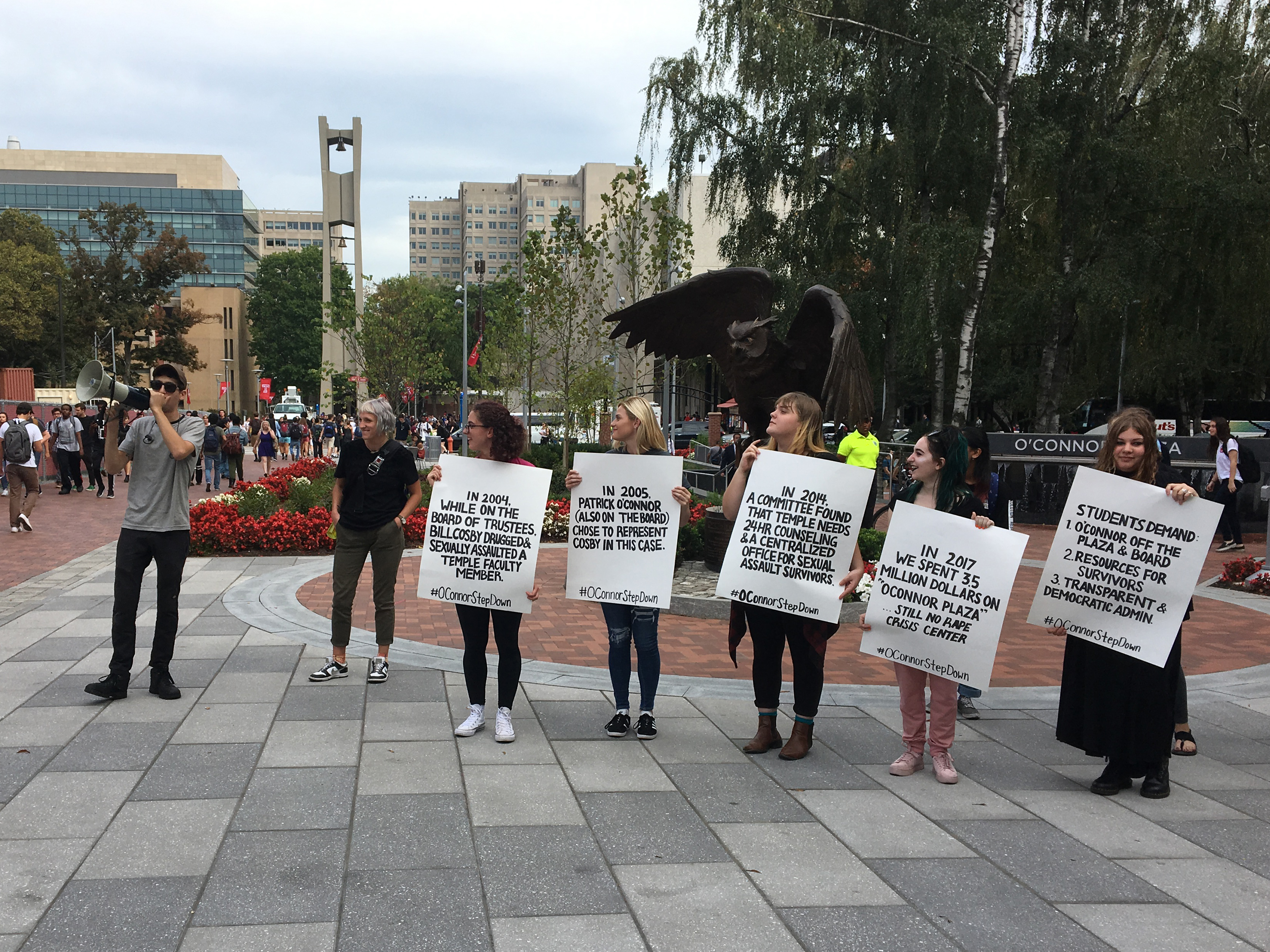 Students, community rally against O’Connor | The Temple News