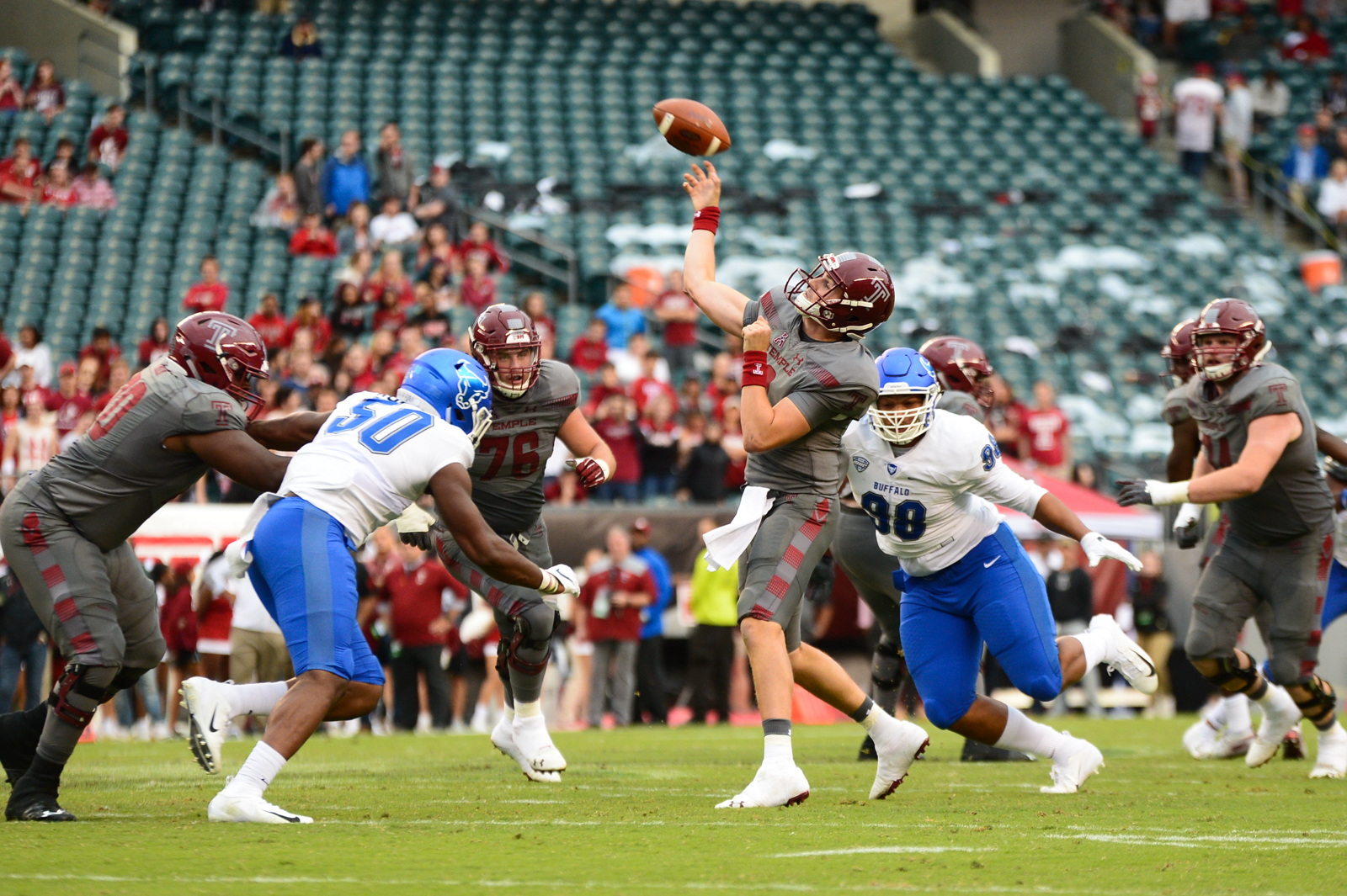Temple puts three-QB game plan into action against Buffalo | The Temple ...