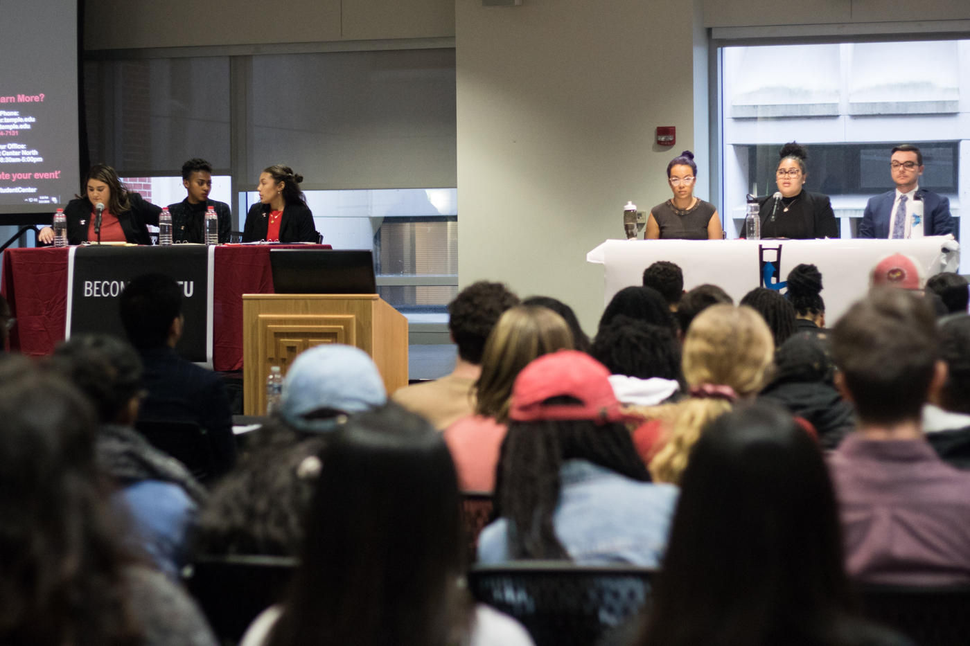 Temple Student Government 2019-20 first executive campaigns debate ...