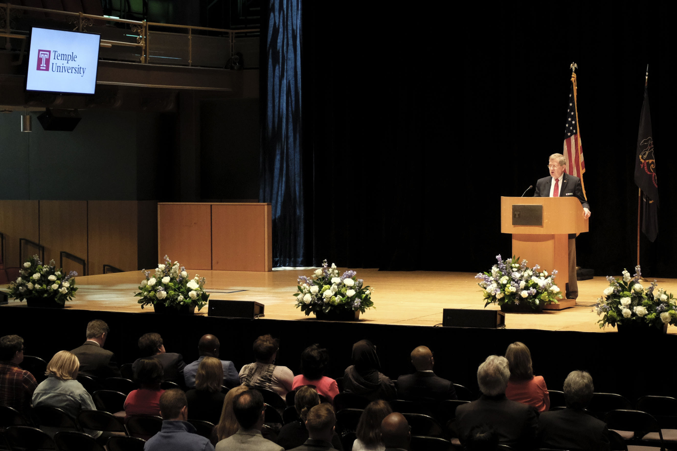 Temple President Richard Englert delivers 2019 State of the University ...