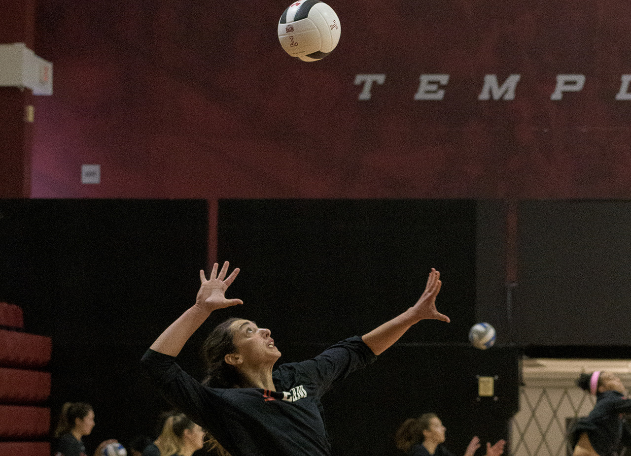 Temple volleyball sweeps competition at American Volleyball Classic ...