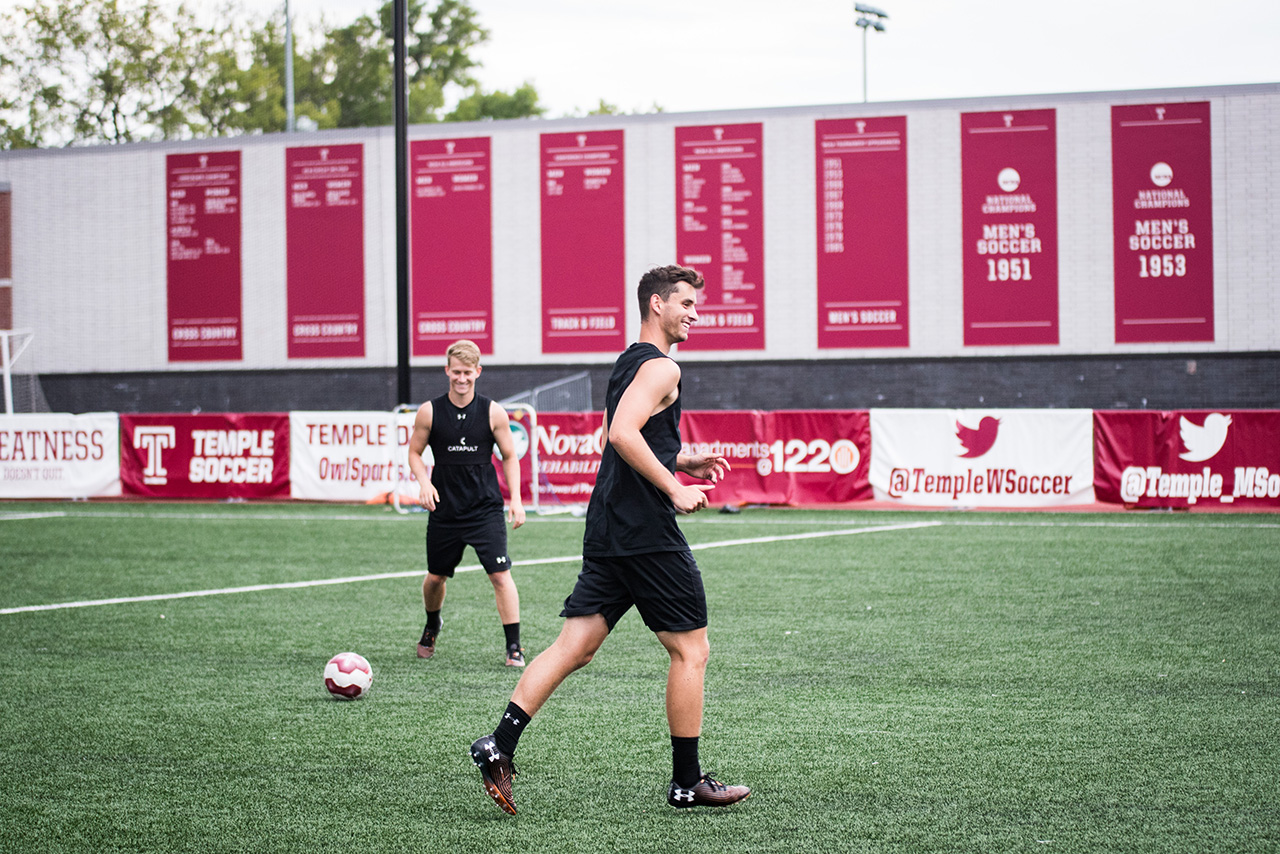 Brothers play together for first time for Temple men’s soccer | The ...
