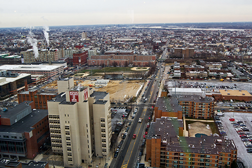 The view from Morgan Hall | The Temple News