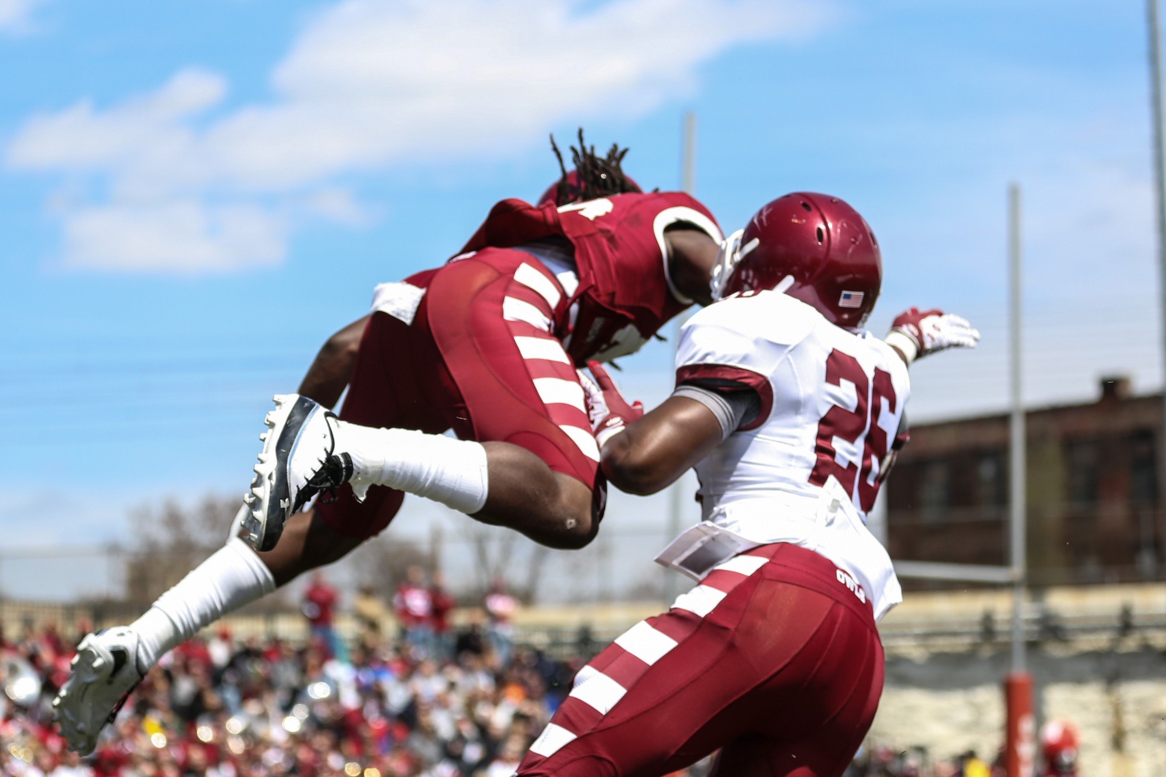 Connor Reilly leads white squad to win | The Temple News