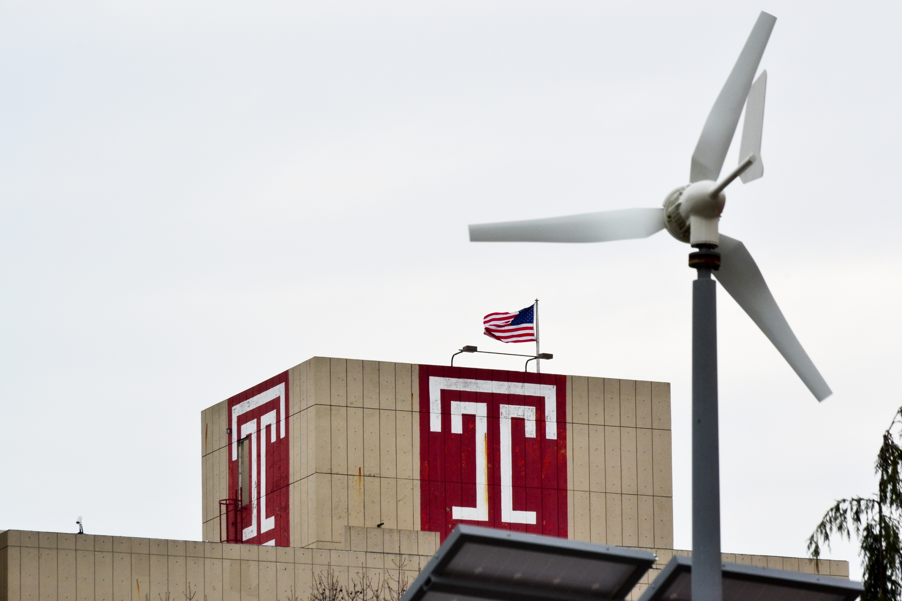 Near tall buildings, high winds | The Temple News