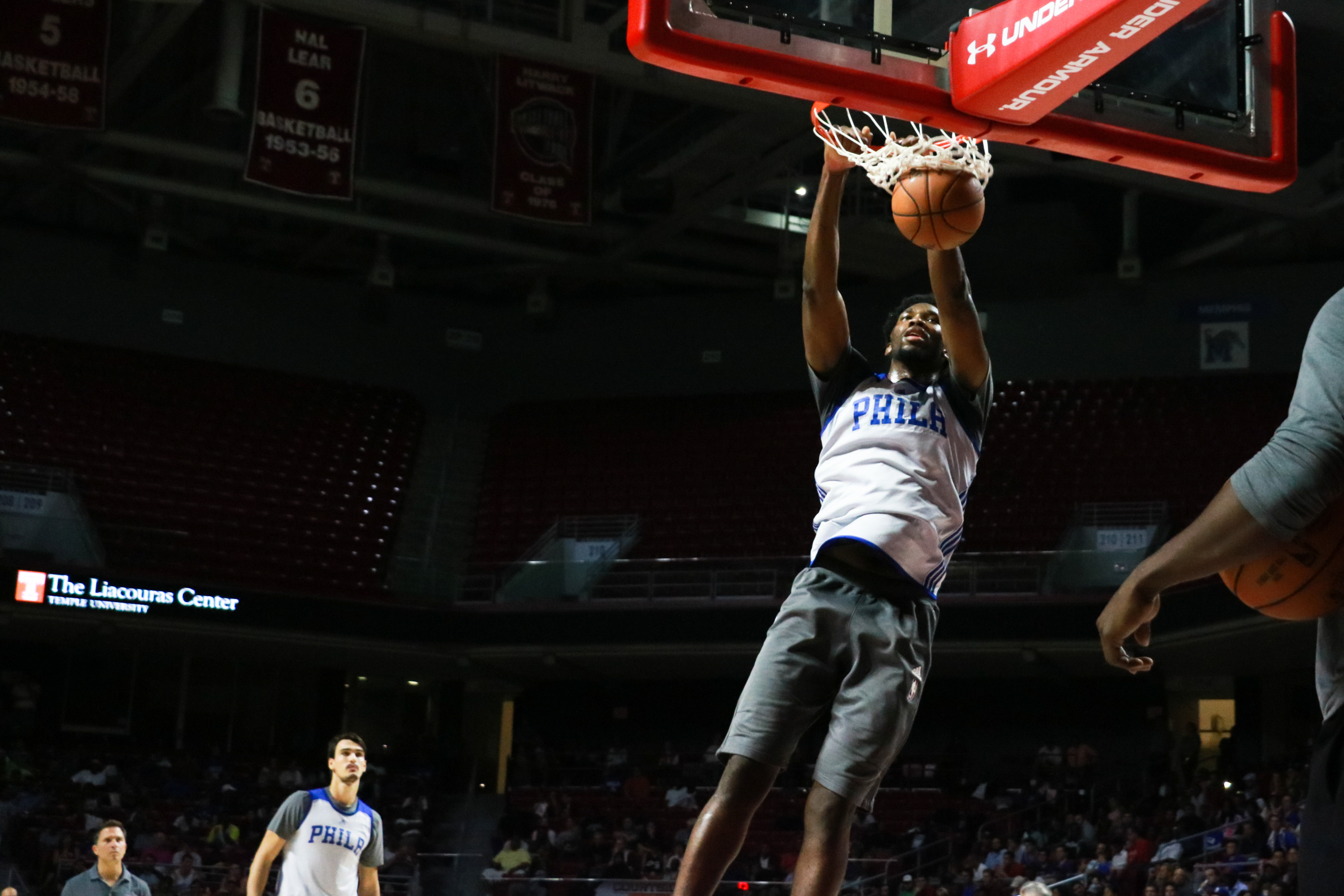 76ers host open practice on Main Campus | The Temple News