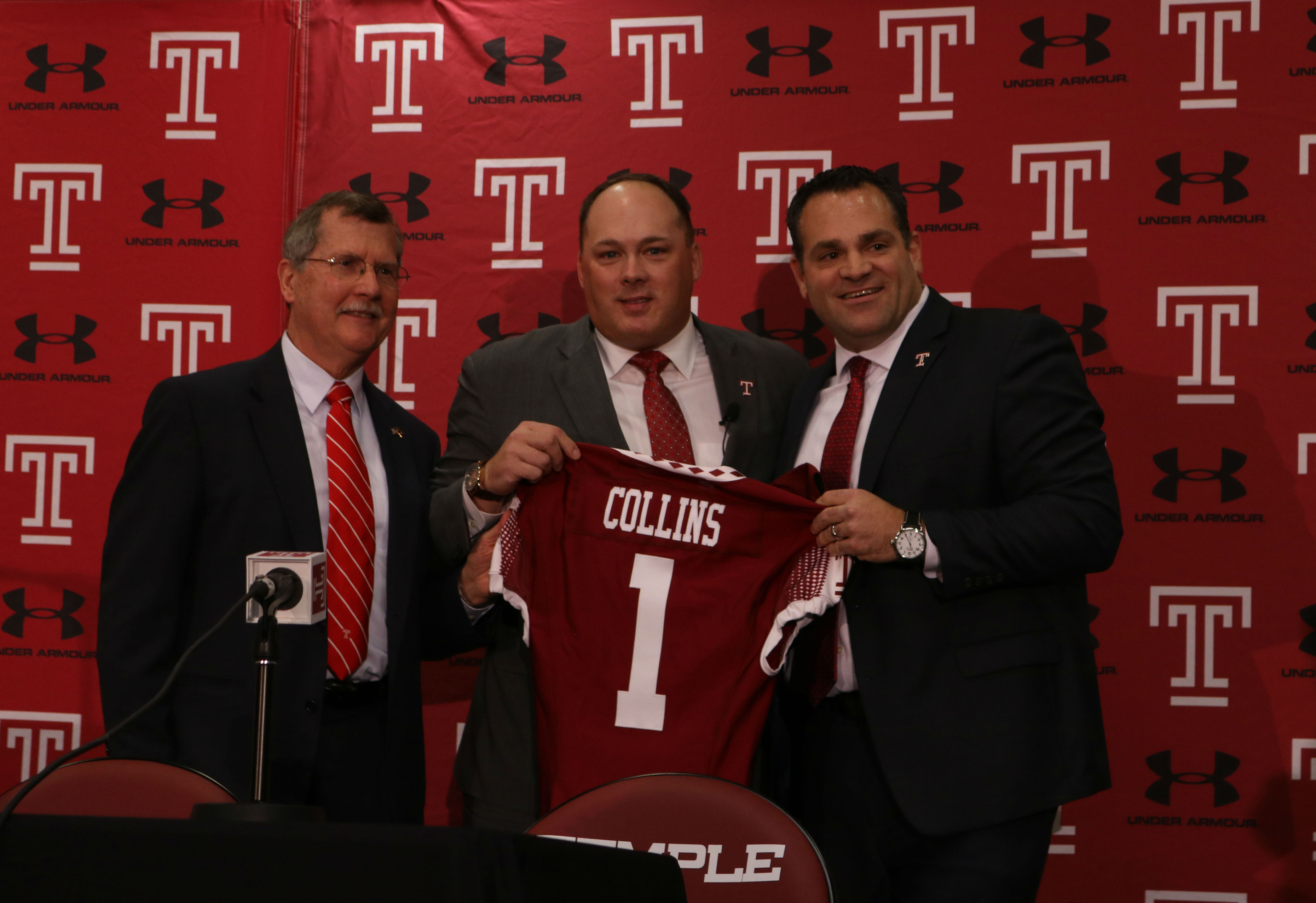 Geoff Collins introduced as new head football coach | The Temple News