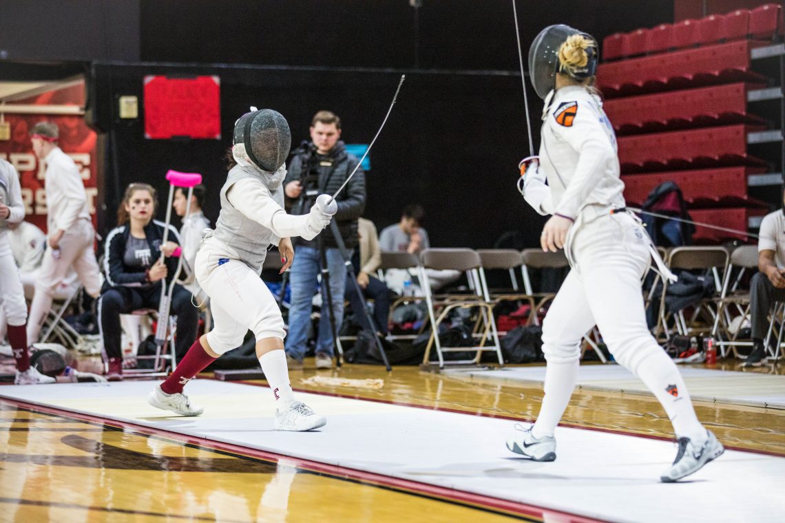 No. 5 Temple fencing goes 4-1 at Temple Invitational | The Temple News