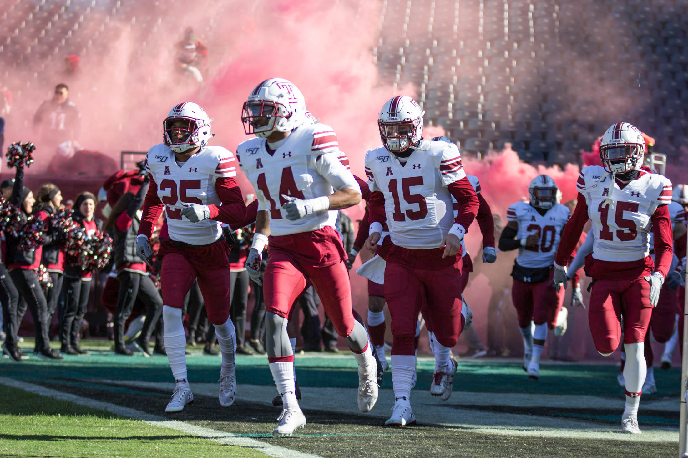 Temple football slowly ramps up practice for fall season | The Temple News