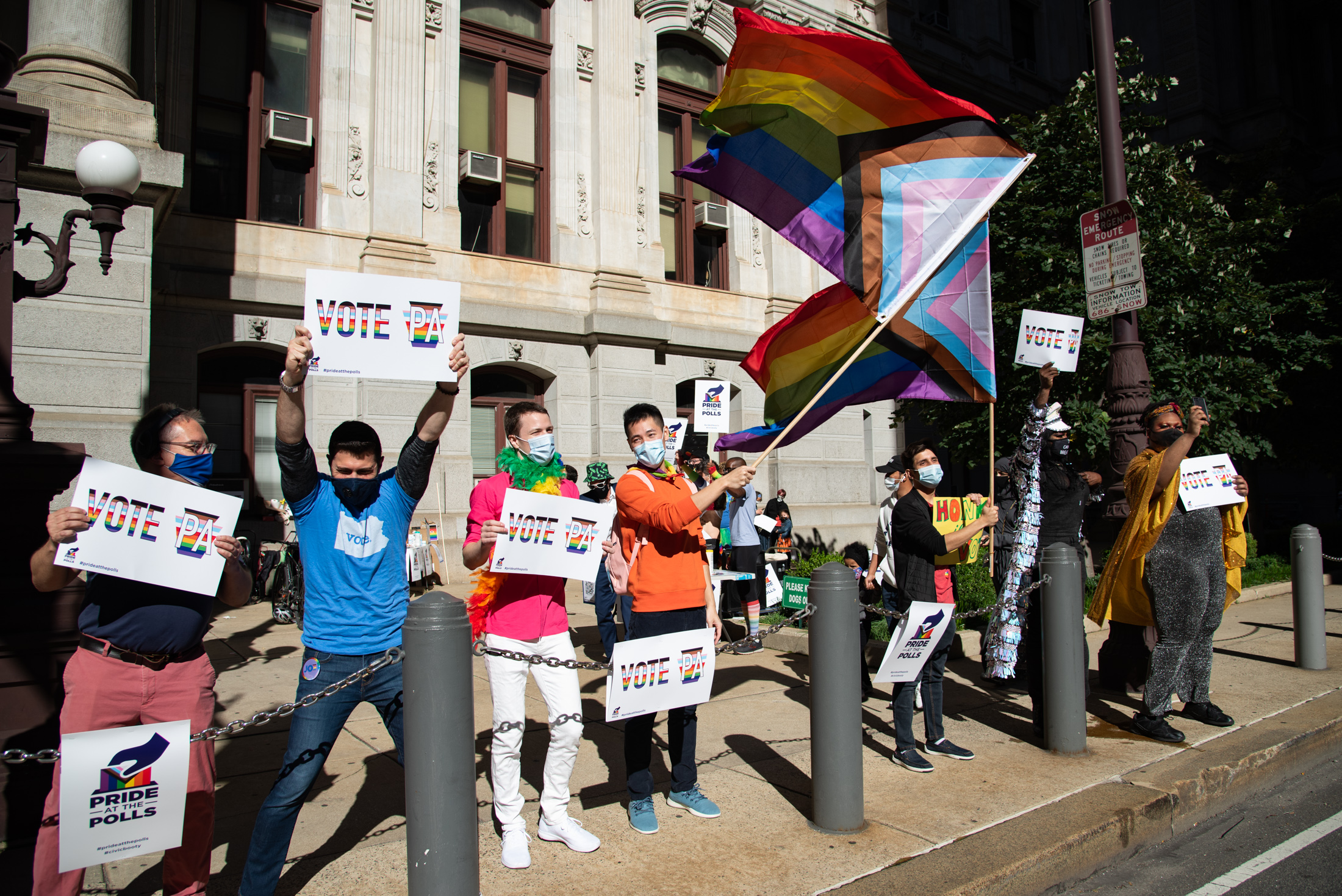 LGBTQ voters show pride at the polls | The Temple News