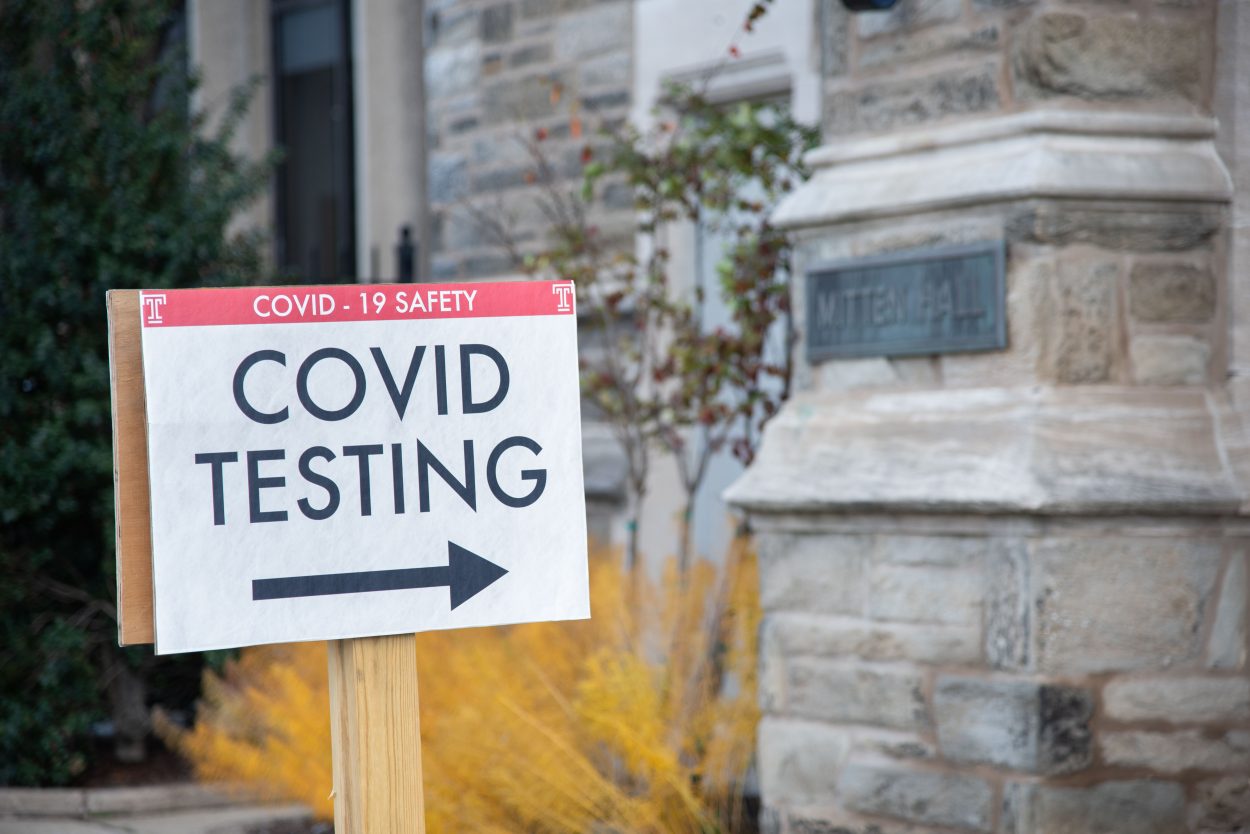 Temple releases COVID-19 testing plan for spring | The Temple News