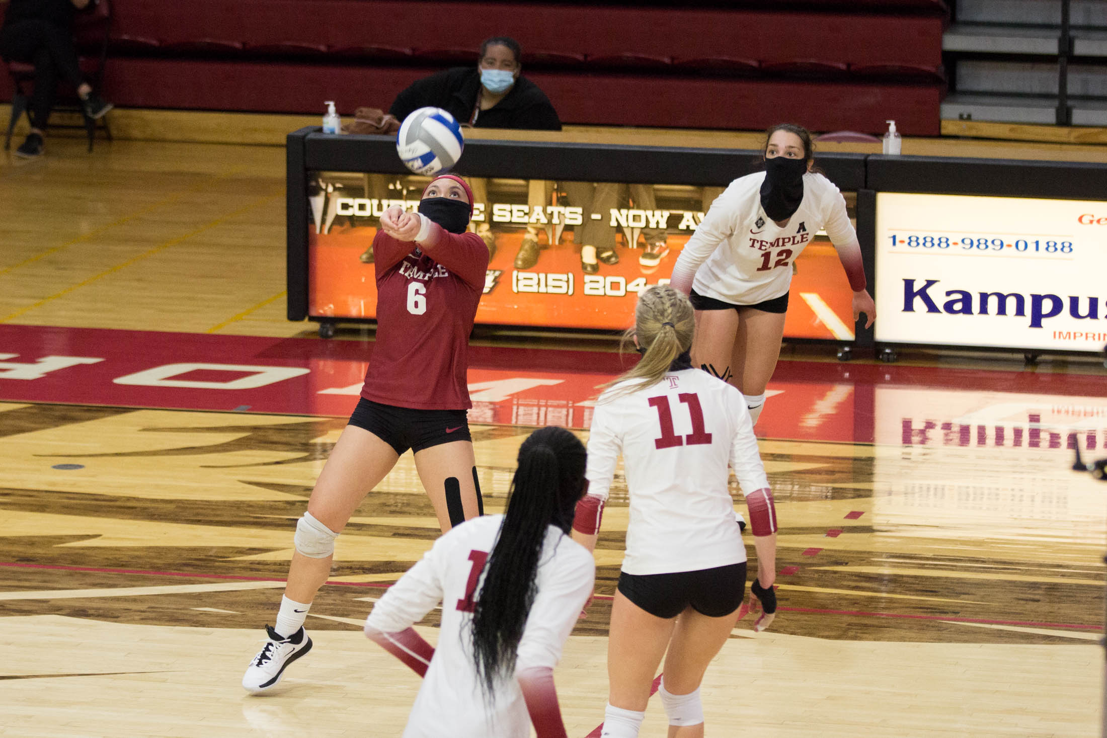 Temple volleyball freshman shines in new position | The Temple News