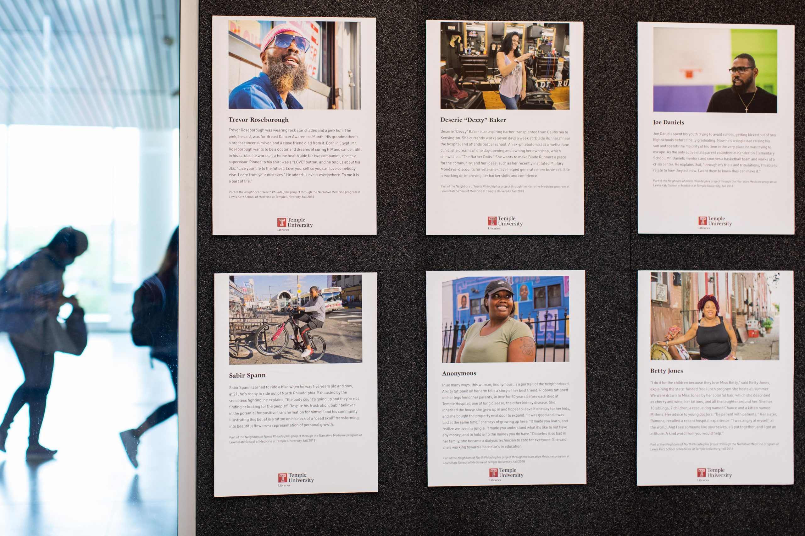Temple students bridge gap with residents in new exhibit | The Temple News