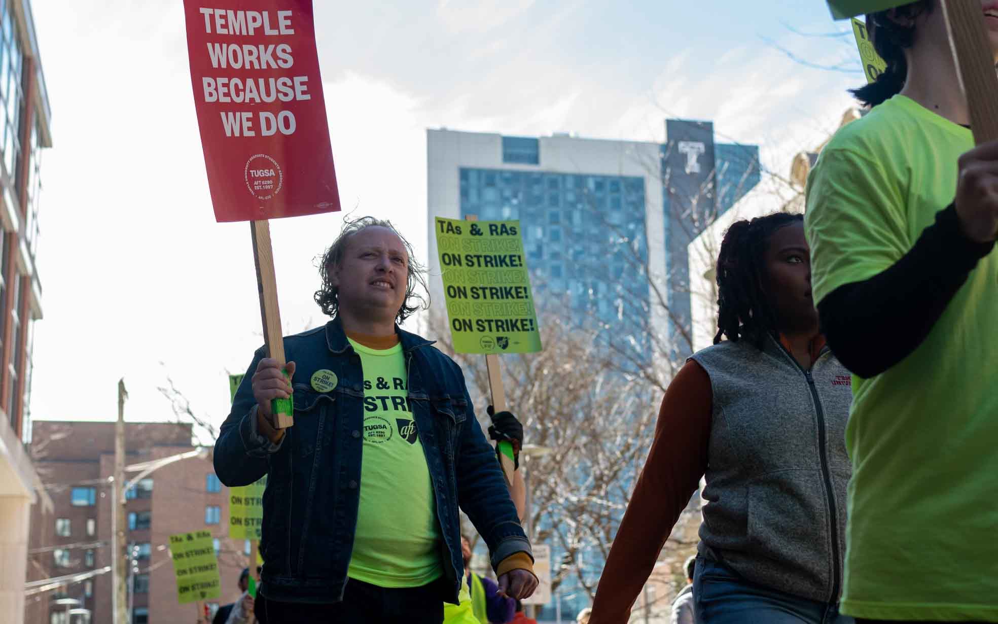 Temple restores striking TUGSA members’ healthcare | The Temple News
