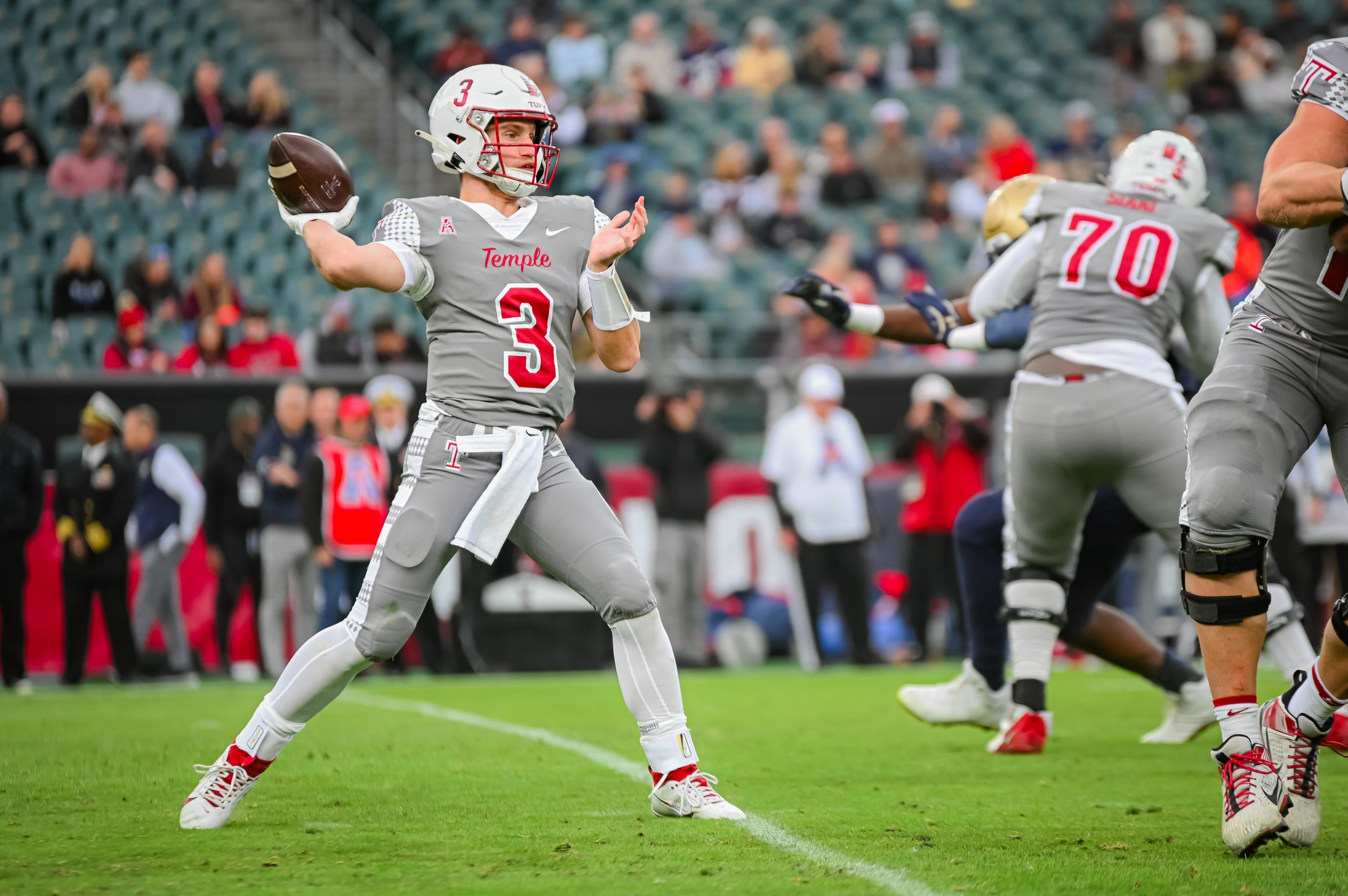 Temple tops Navy for first conference win of the season | The Temple News