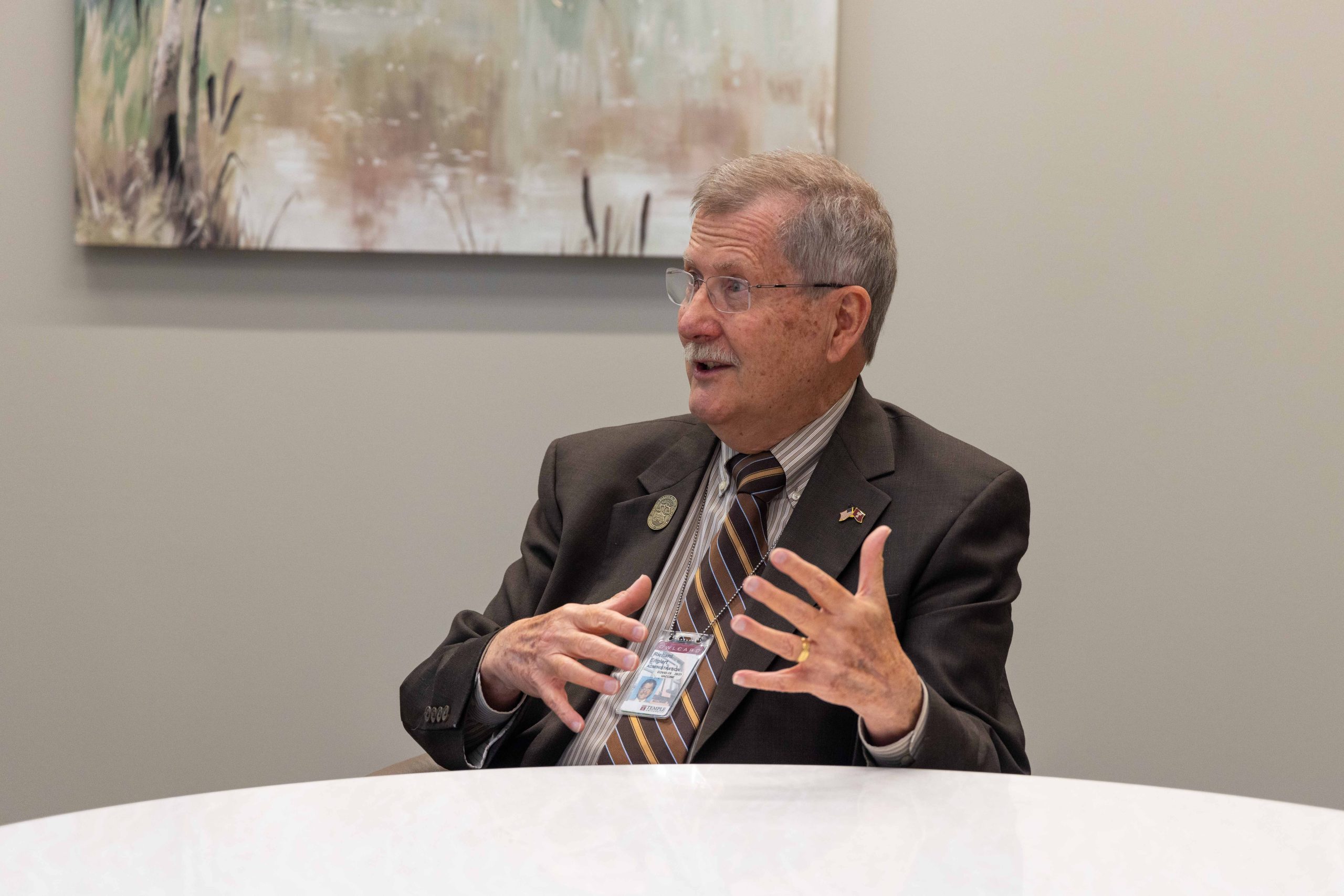 Thrice as nice: Englert bids farewell for a final time | The Temple News