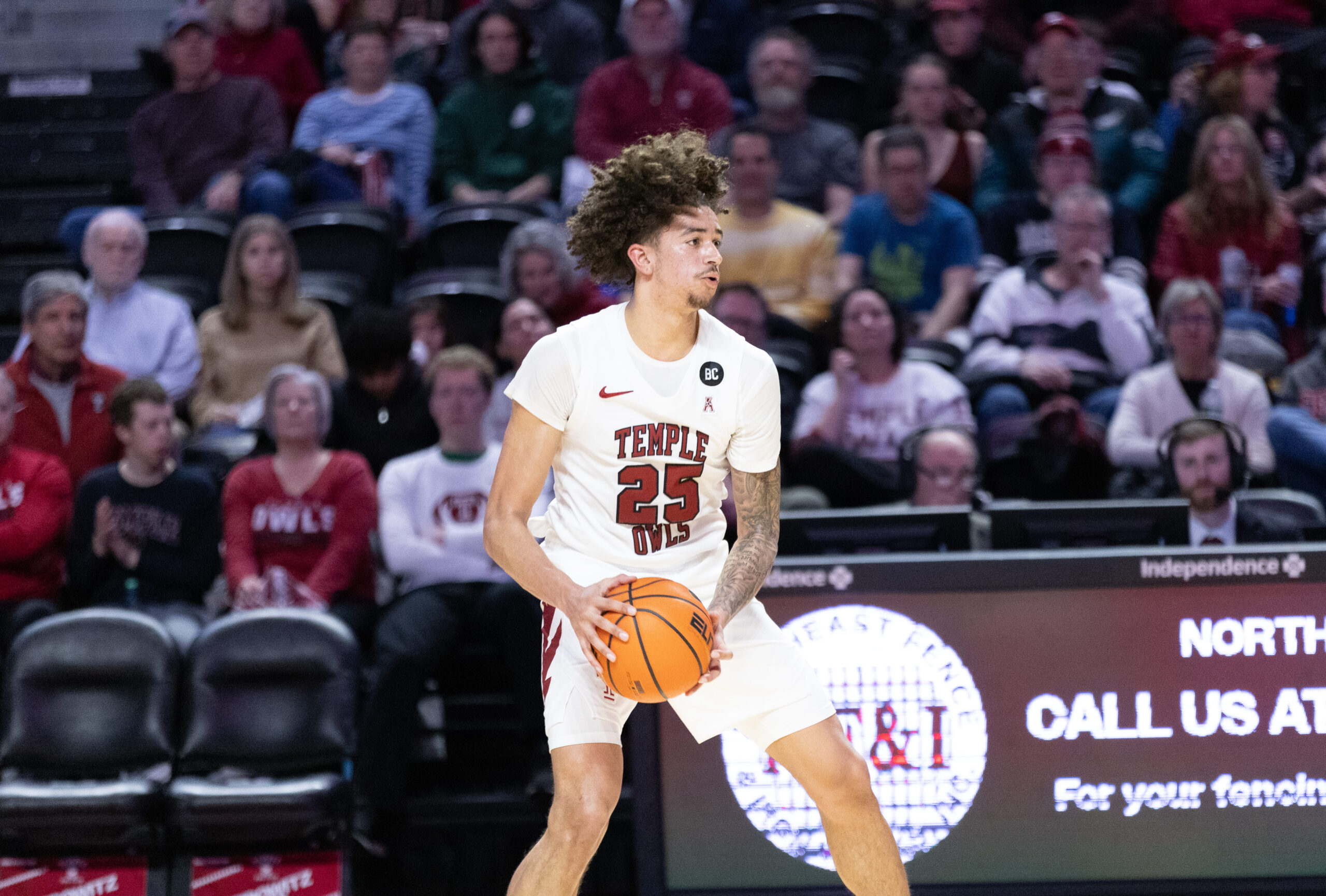 Tobiason’s offensive boost fuels his sophomore season | The Temple News