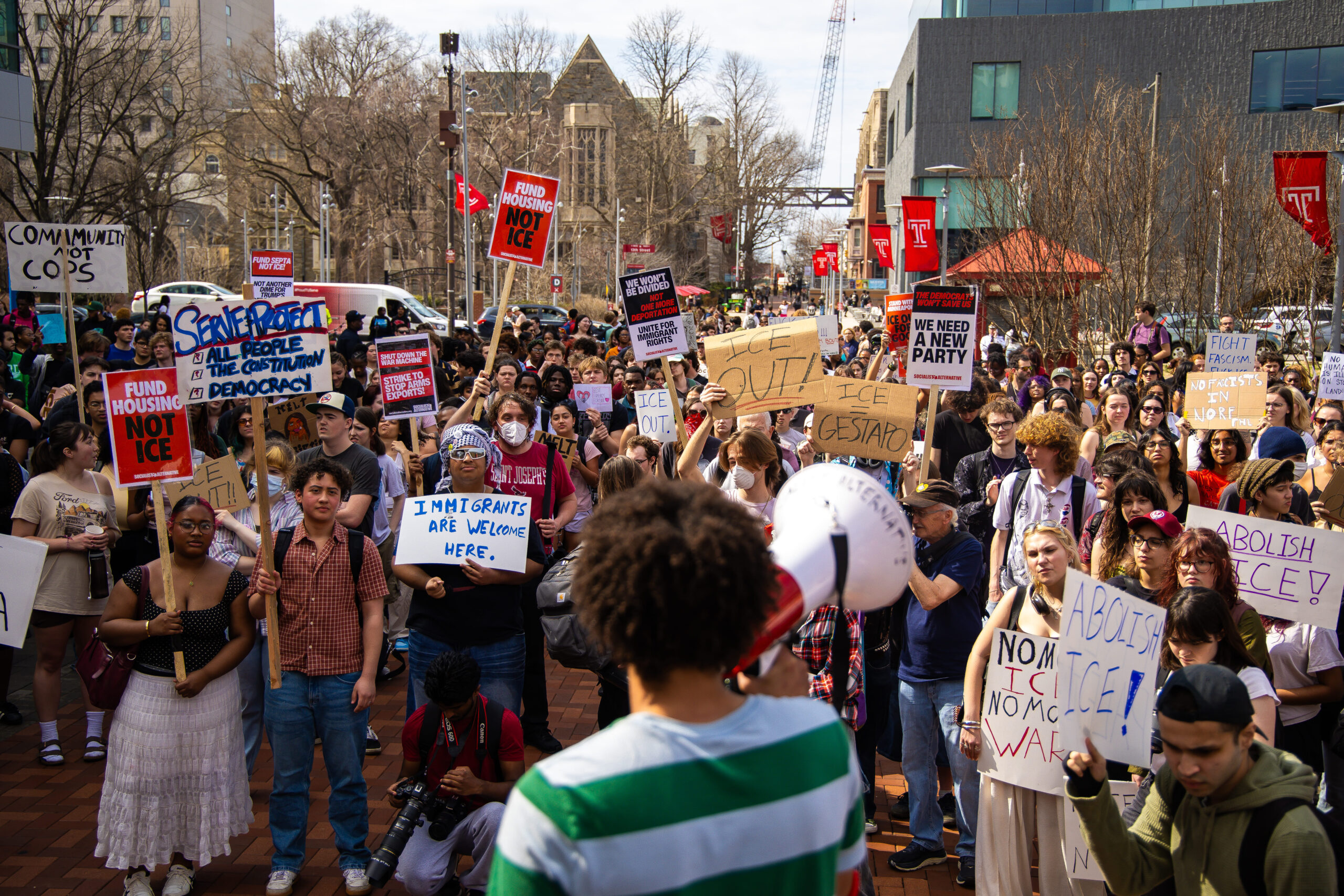 How the university has responded to campus protests | The Temple News